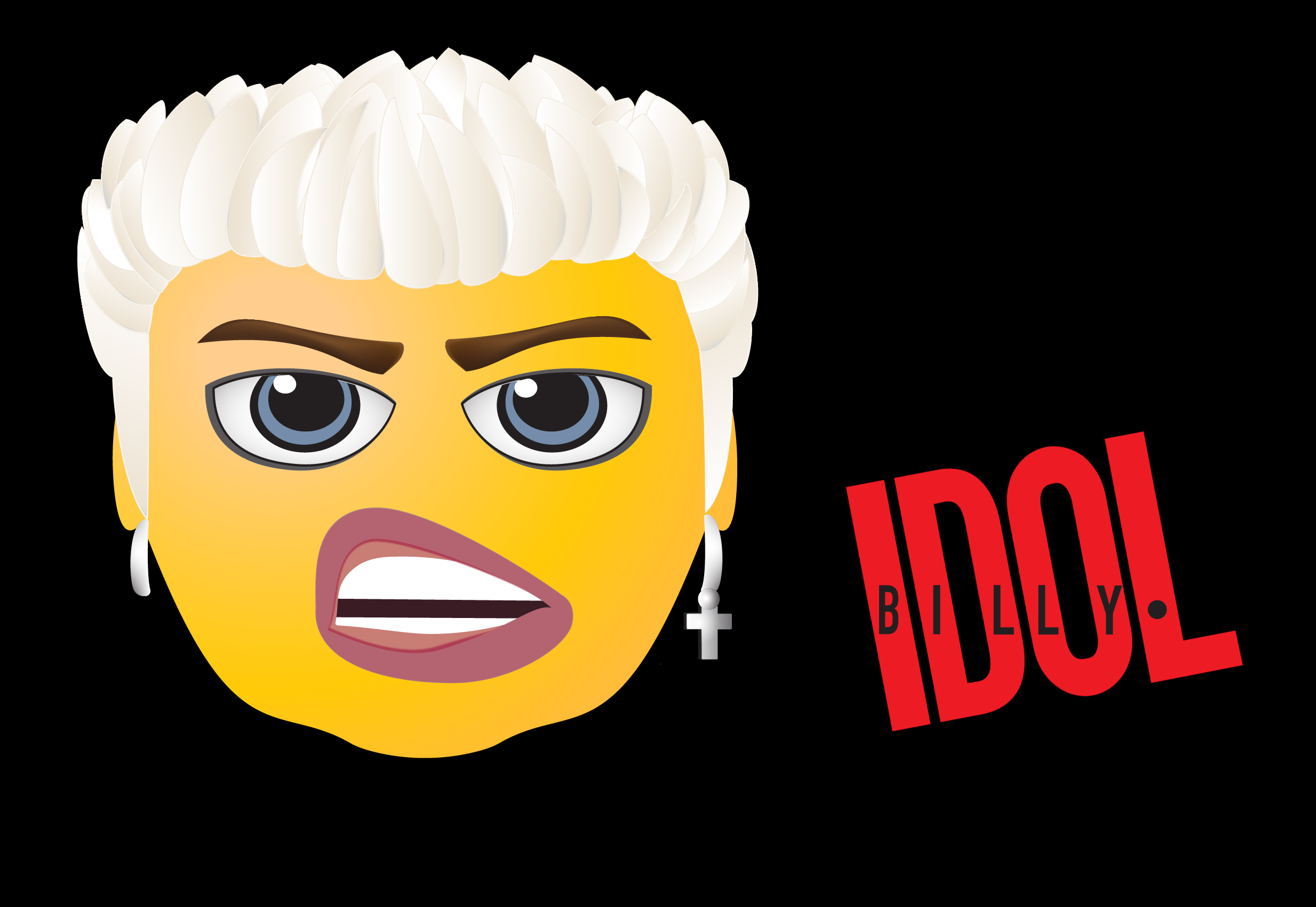 Rock Emoticon – Sarah Lyn Designs